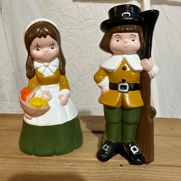 Vintage | Holiday | Vintage Ceramic Thanksgiving Pilgrims | Poshmark